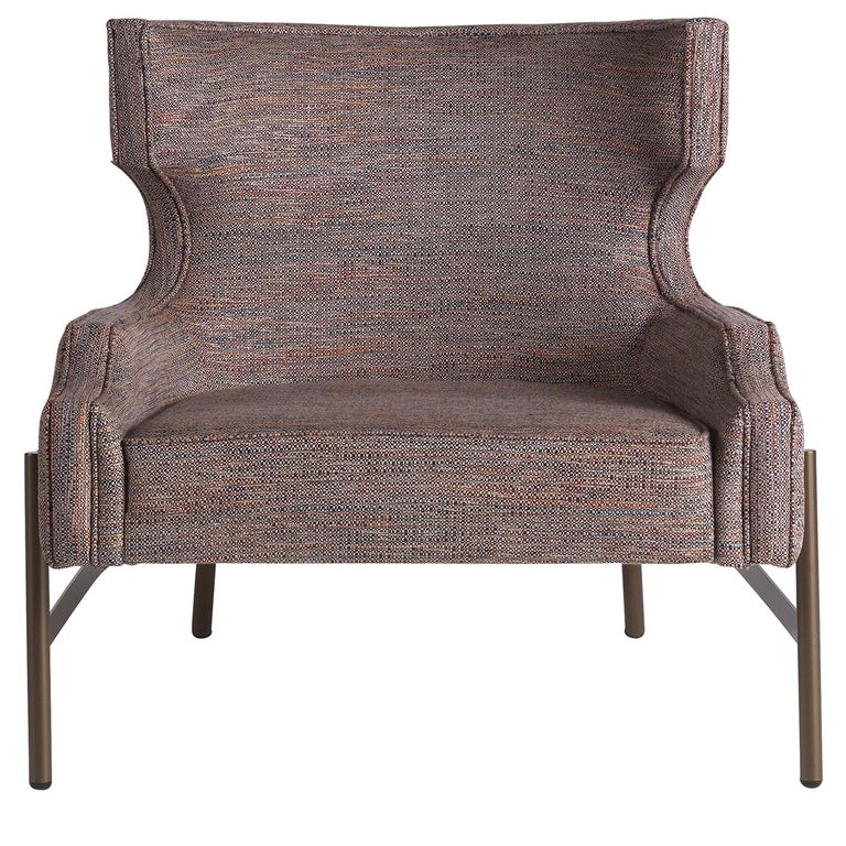 Atelier Small Brown Armchair For Sale at 1stDibs