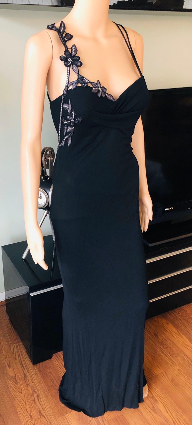 Atelier Versace by Gianni Versace Haute Couture Embellished Evening ...