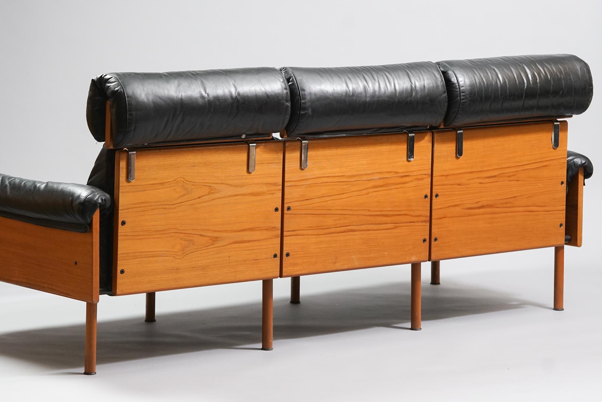 Ateljee Sofa by Yrjö Kukkapuro for Haimi Finland, 1960s at 1stDibs