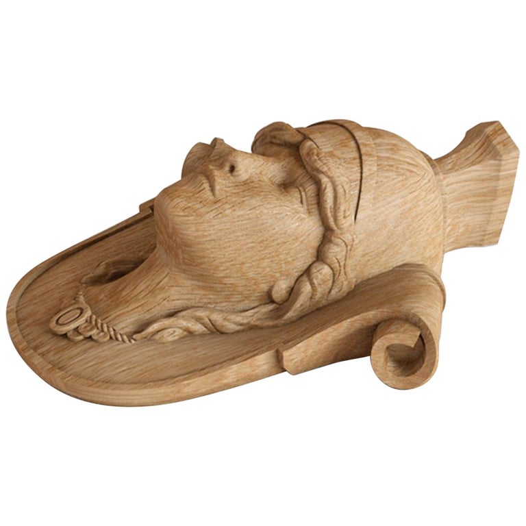 Athena Antique Mask 'Wood Rosette' Hand Carving Craft Wall Art For Sale ...