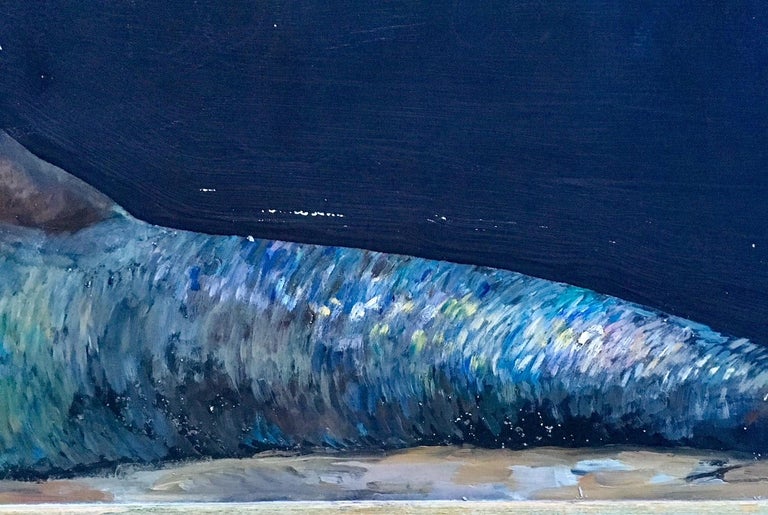 Atlantic Cafe Mermaid Chalkboard, Nantucket Hand-Painted by Thomas ...