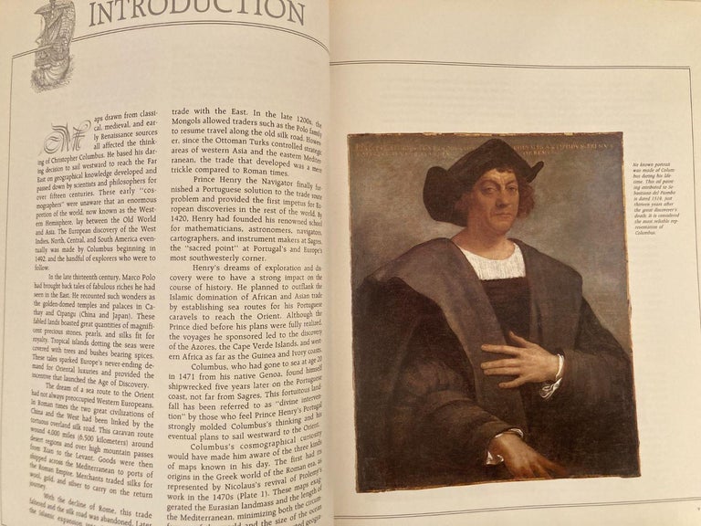 Atlas of Columbus and the Great Discoveries Hardcover Book For Sale at ...