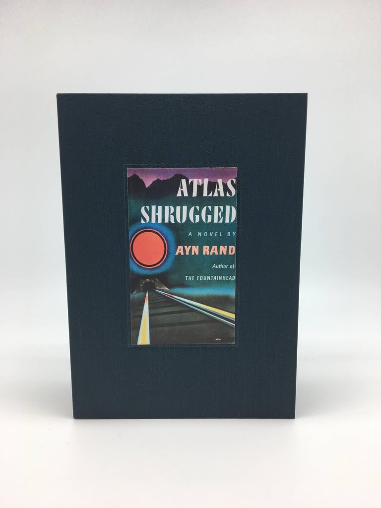 Atlas Shrugged by Ayn Rand, First Edition in Full Leather Binding ...