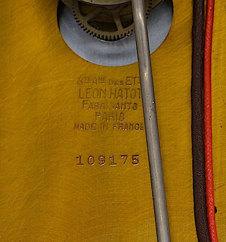 ATO French Art Deco Wall Clock, 1930s For Sale at 1stDibs