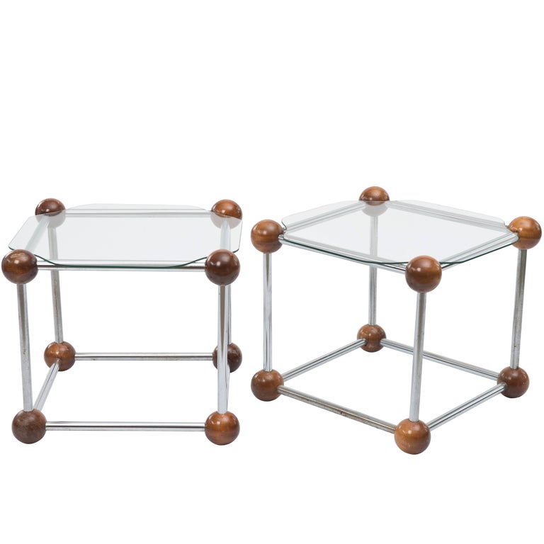 Atomic Age Side Tables For Sale at 1stDibs
