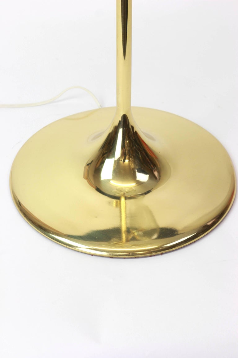 Atomic Brass Floor Lamp by Max Bill for Temde, Switzerland, 1960s at ...