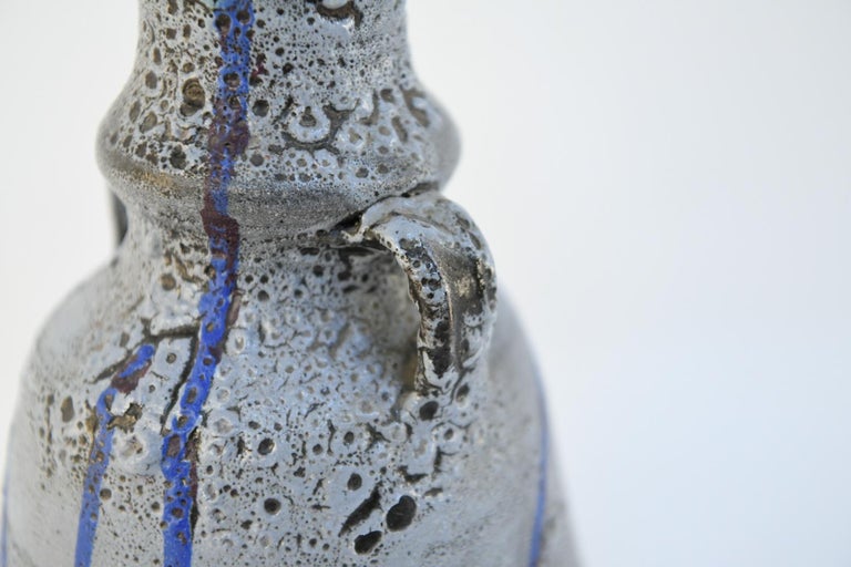 Attributed to Lapid Midcentury Israeli Ceramic Vase For Sale at 1stDibs