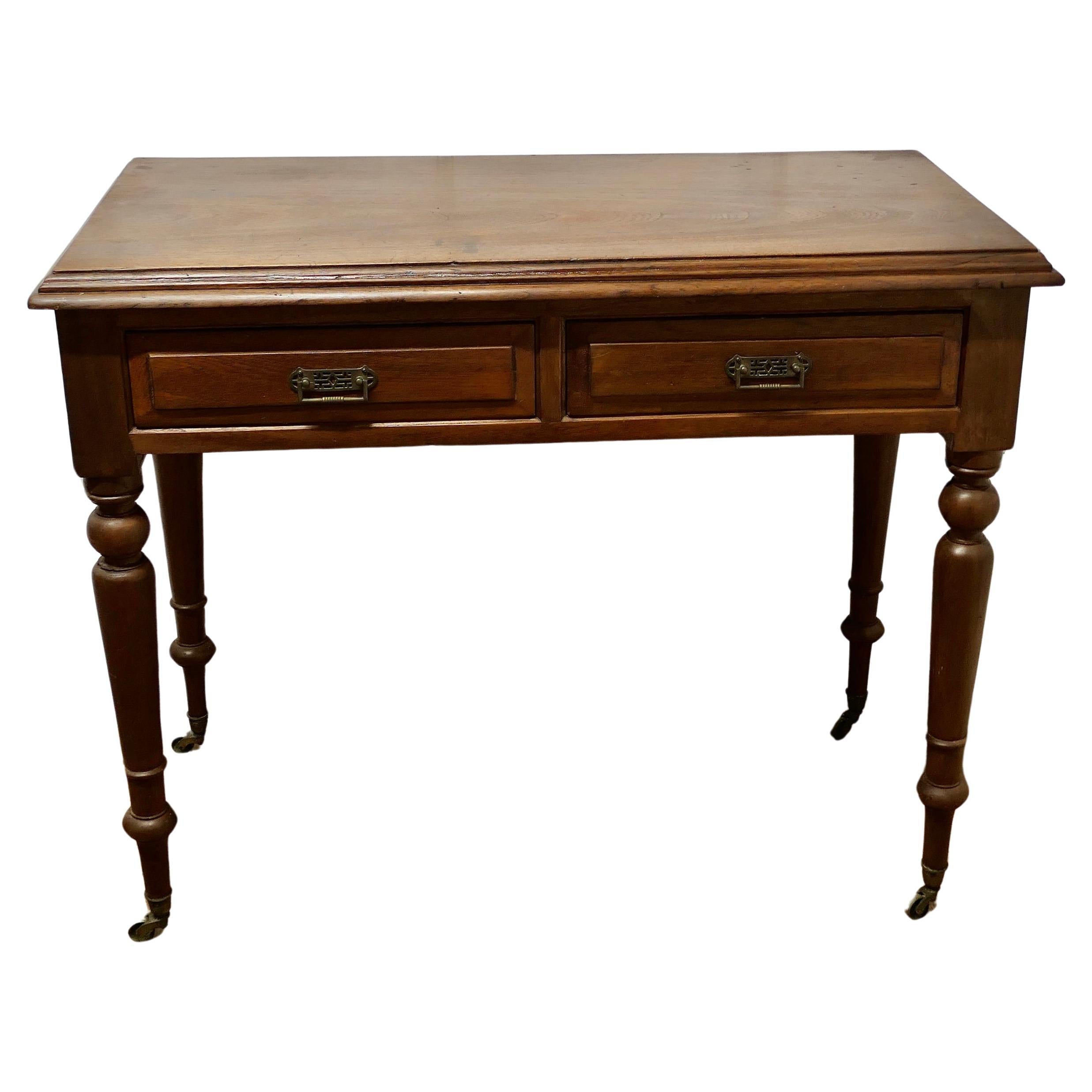Attractive Victorian Writing or Side Table This is a very attractive ...