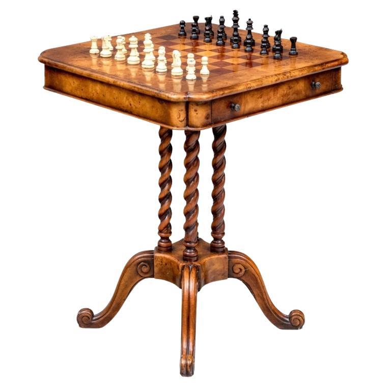 Attrib. Theodore Alexander Jacobean Style Games Table For Sale at 1stDibs