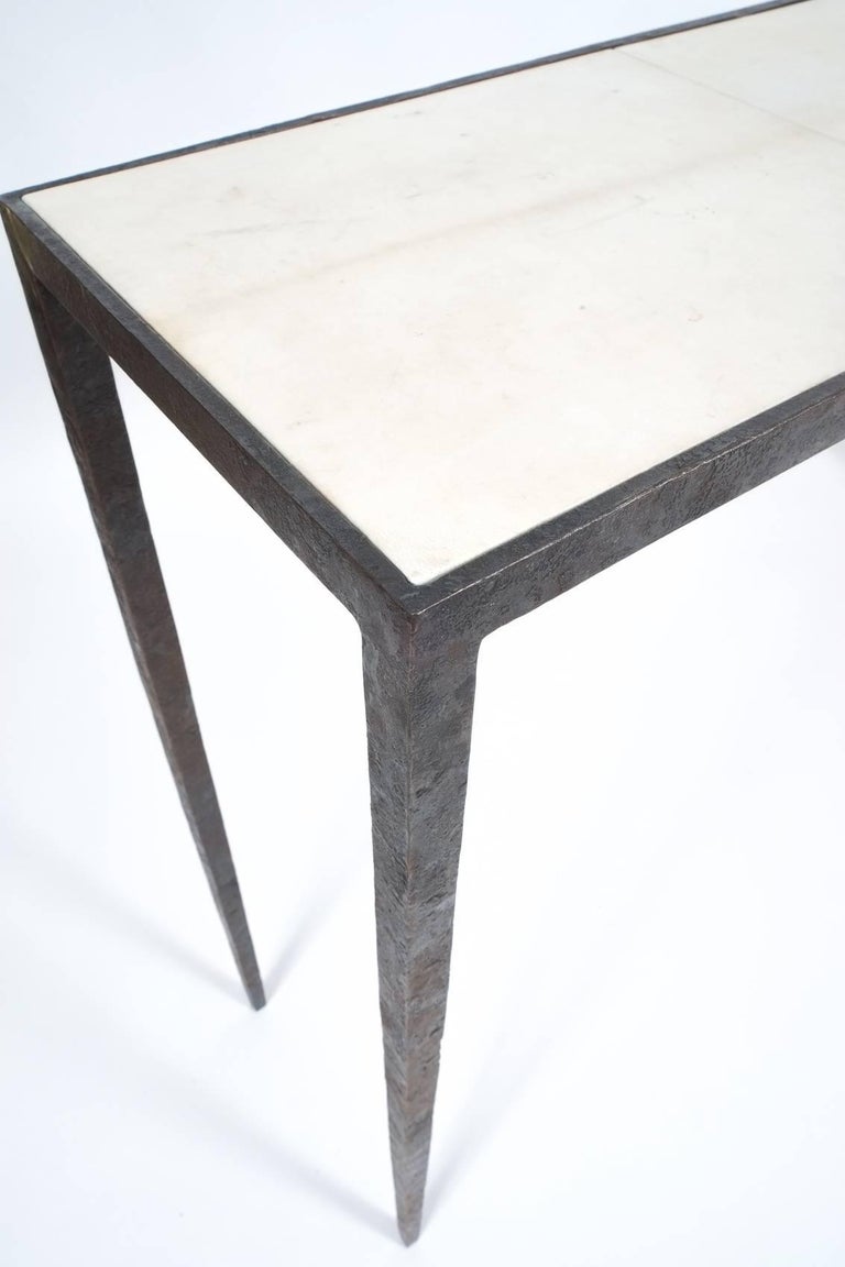 Attributed Jean-Michel Frank Forged Wrought Iron Console Table, France ...