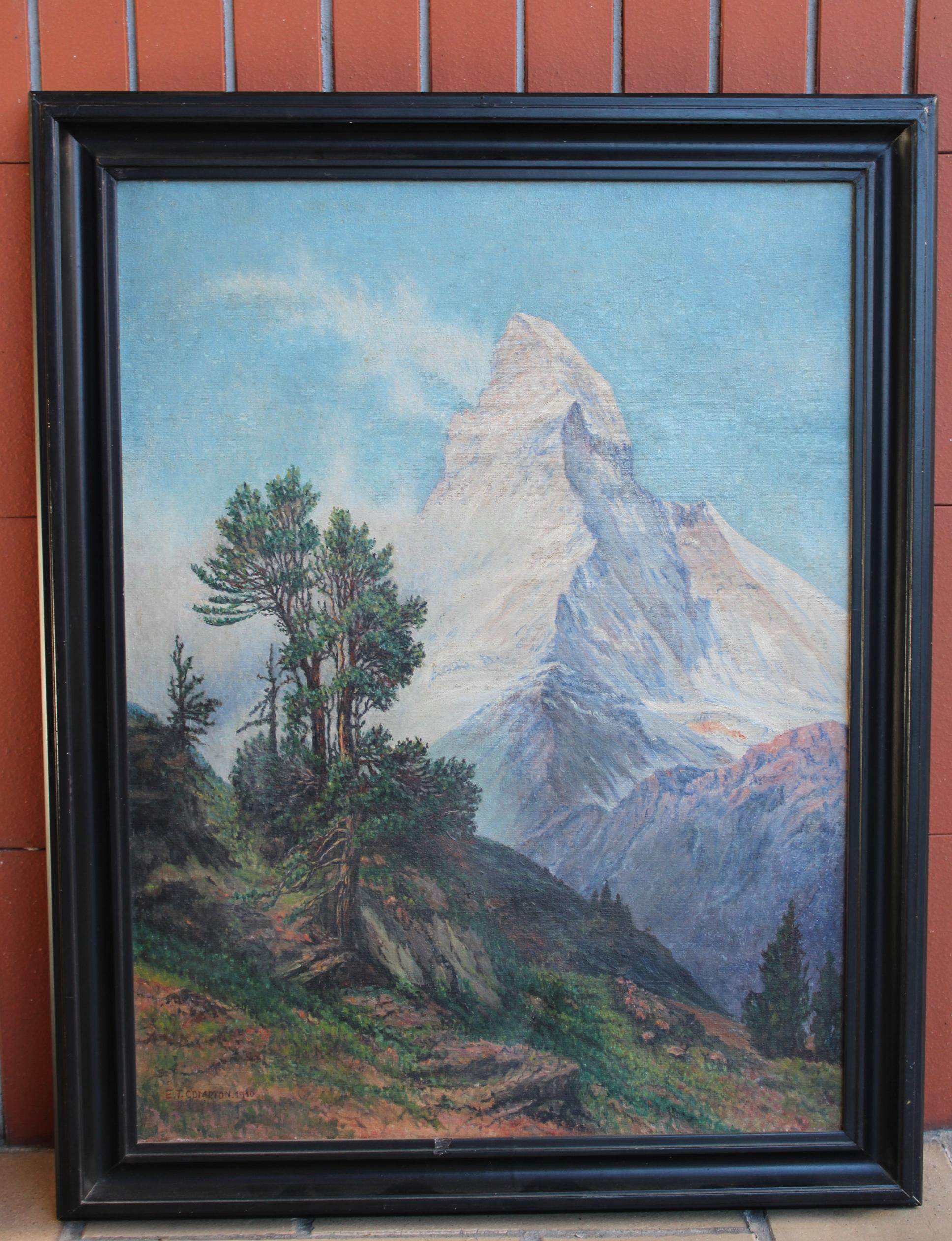 Attributed to Edward Theodore Compton, Matterhorn For Sale at 1stDibs
