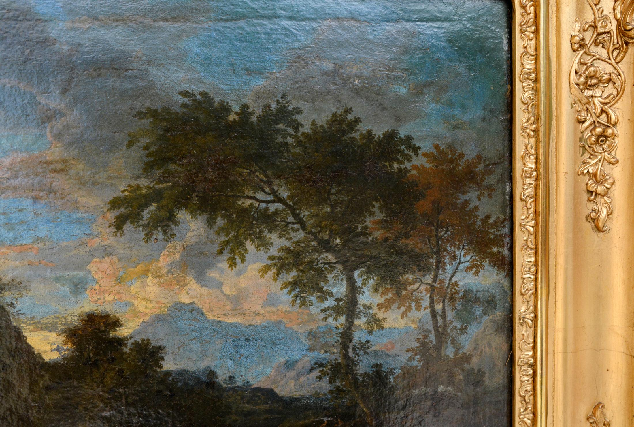 Attributed to Jean Francois 'Francisque' Millet, Idyllic Landscape ...