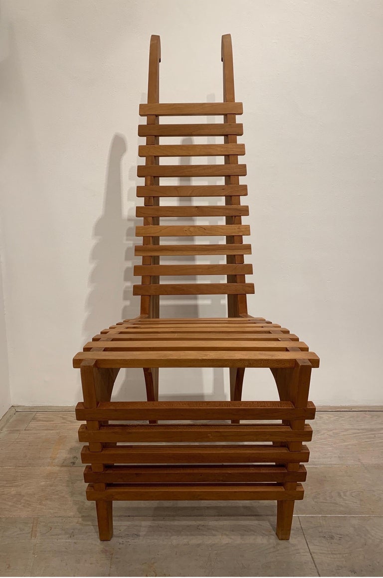 Atypical Chair, Probably French, 1980s at 1stDibs