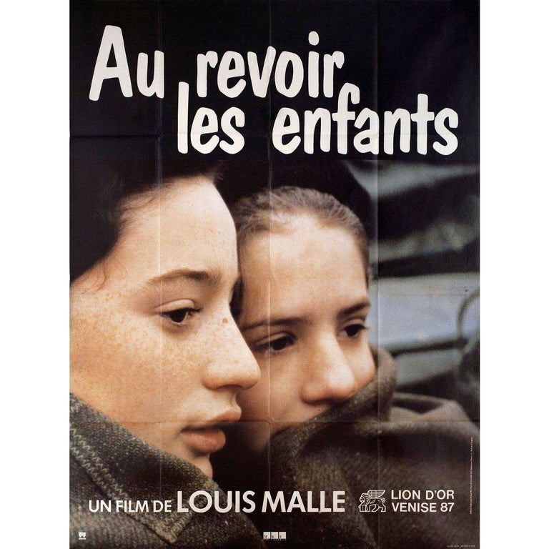 Au Revoir Les Enfants 1987 French Grande Film Poster For Sale at 1stDibs