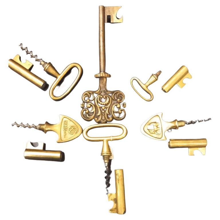 Auböck, key corkscrew, collection, Vienna Austria For Sale at 1stDibs
