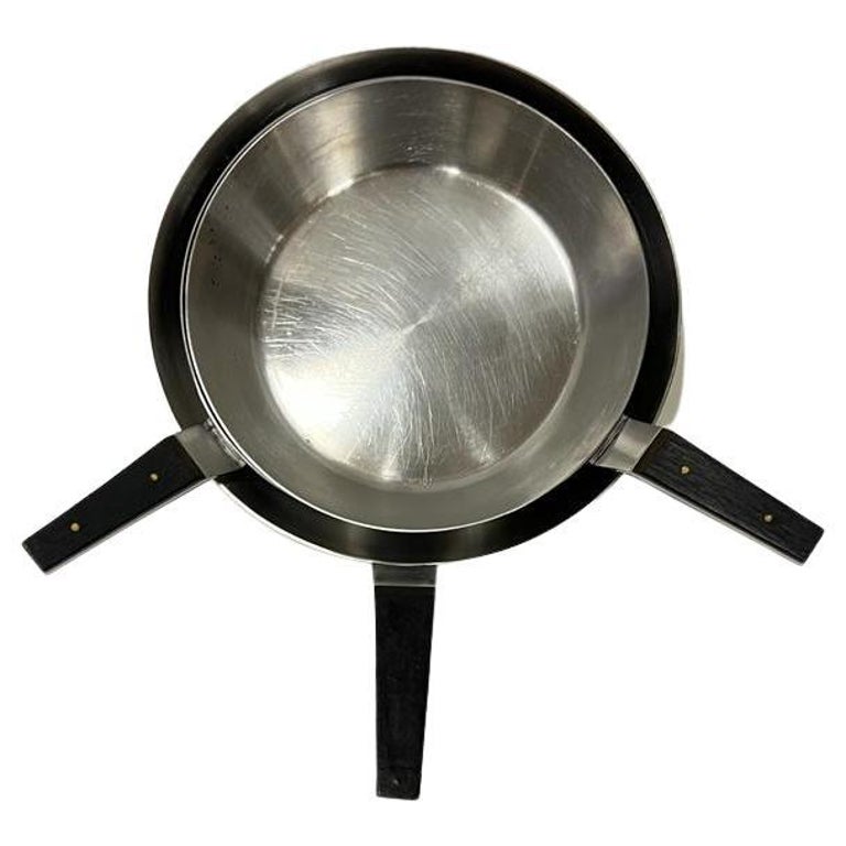 Auböck Stainless Steel Pan, Vienna Austria, 1965 For Sale at 1stDibs