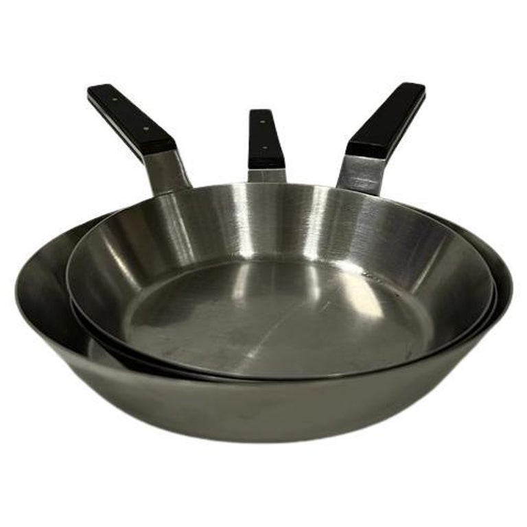 Auböck Stainless Steel Pan, Vienna Austria, 1965 For Sale at 1stDibs