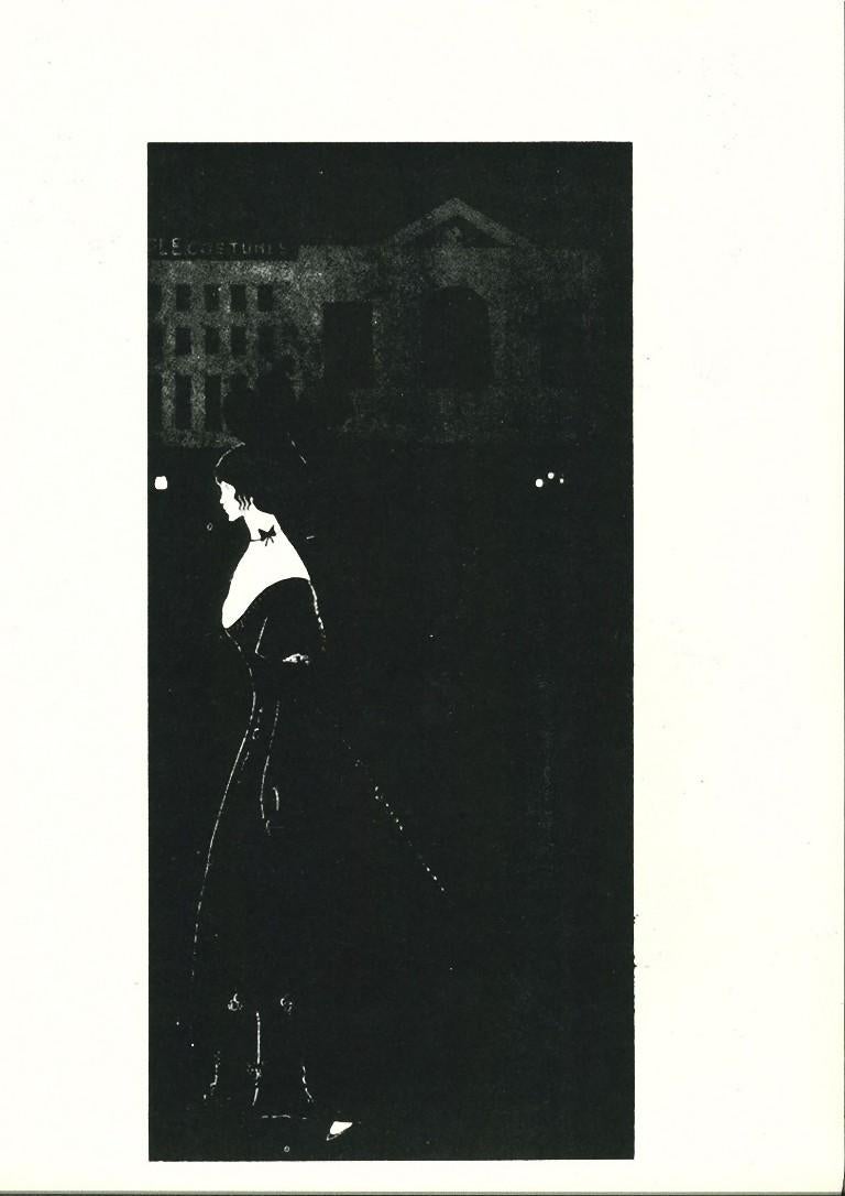 Aubrey Vincent Beardsley - A Night Piece - Original Lithograph by ...