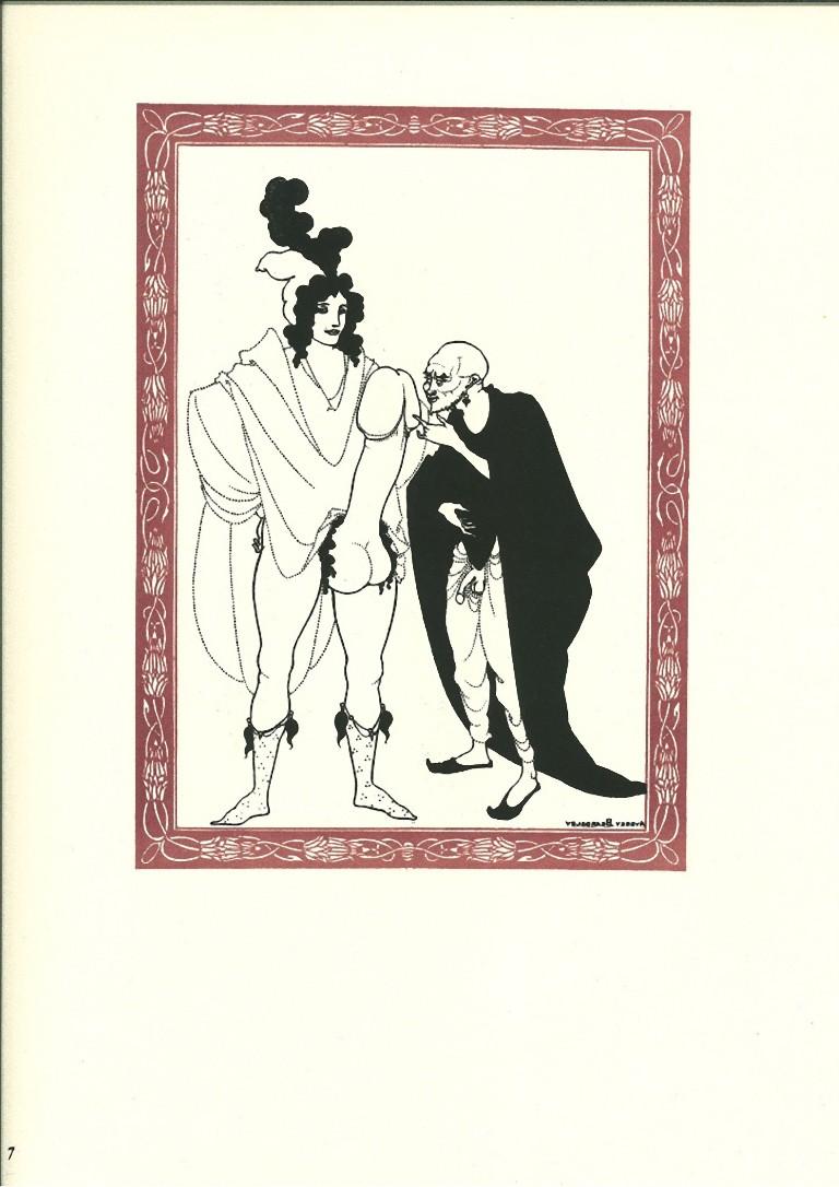 Aubrey Vincent Beardsley - The Examination of the Herald - Original ...