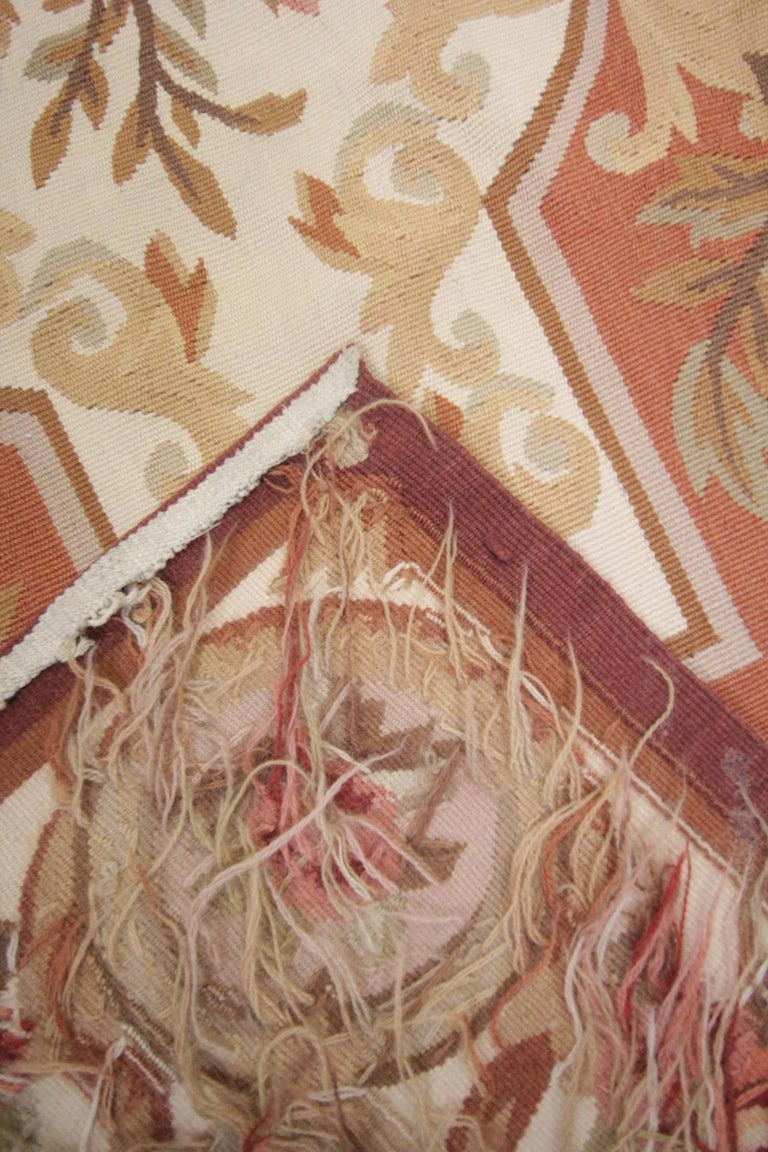 Aubusson Runner Rug, Handmade Carpet Chinese Rug Floral Tapestry For ...