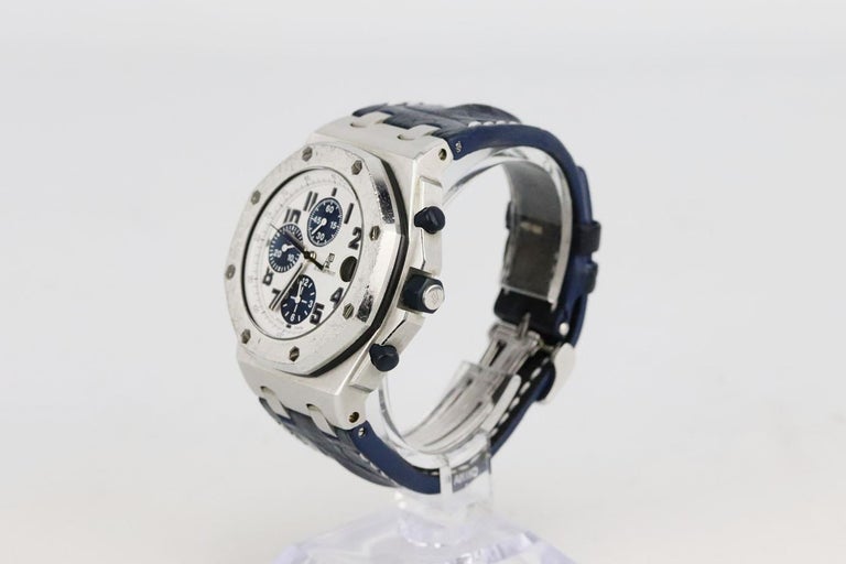 Audemar Piguet Royal Oak Offshore Chronograph 42mm Navy Model Wrist ...