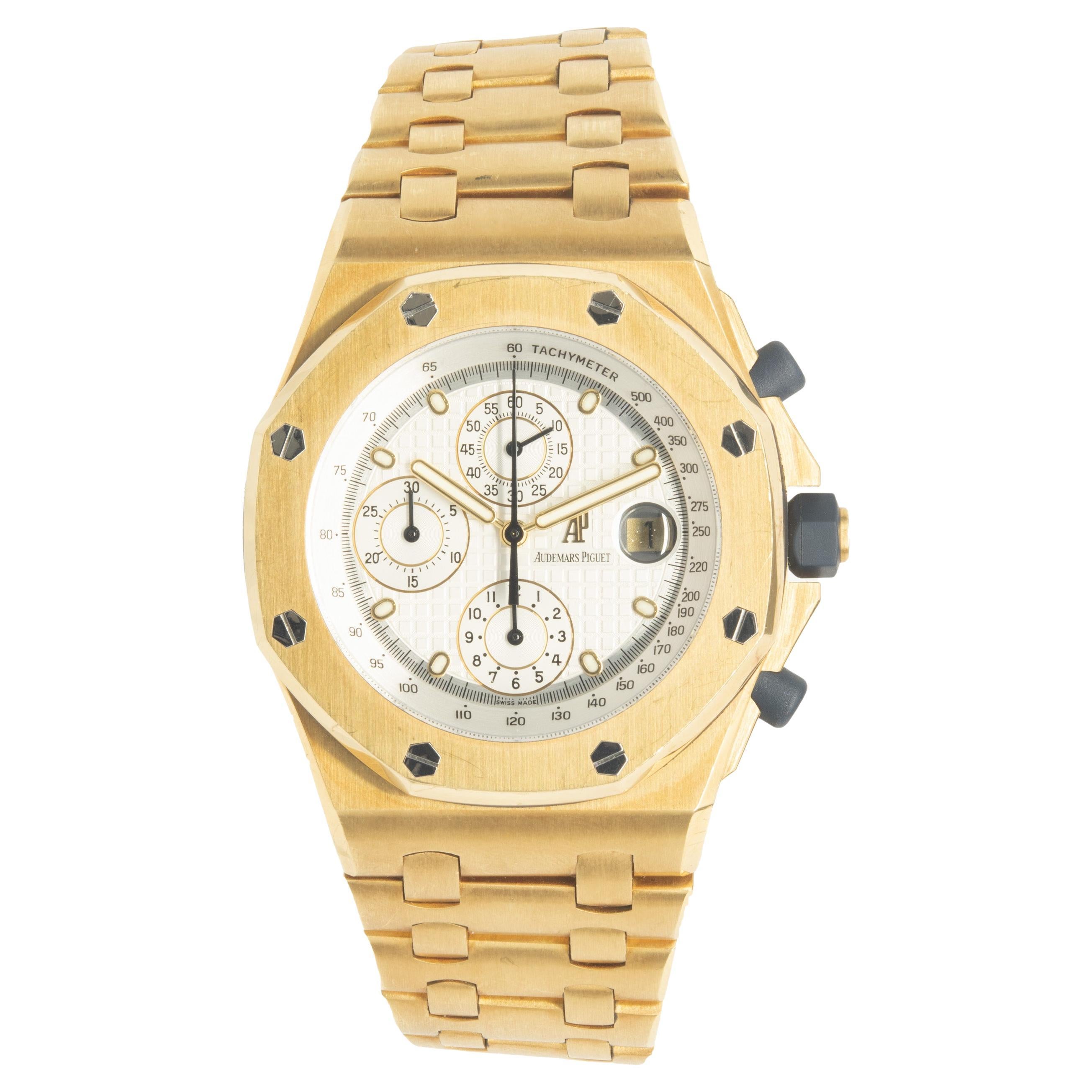 Audemars Piguet Ladies Yellow Gold Royal Oak Quartz Wristwatch, 1986 at ...