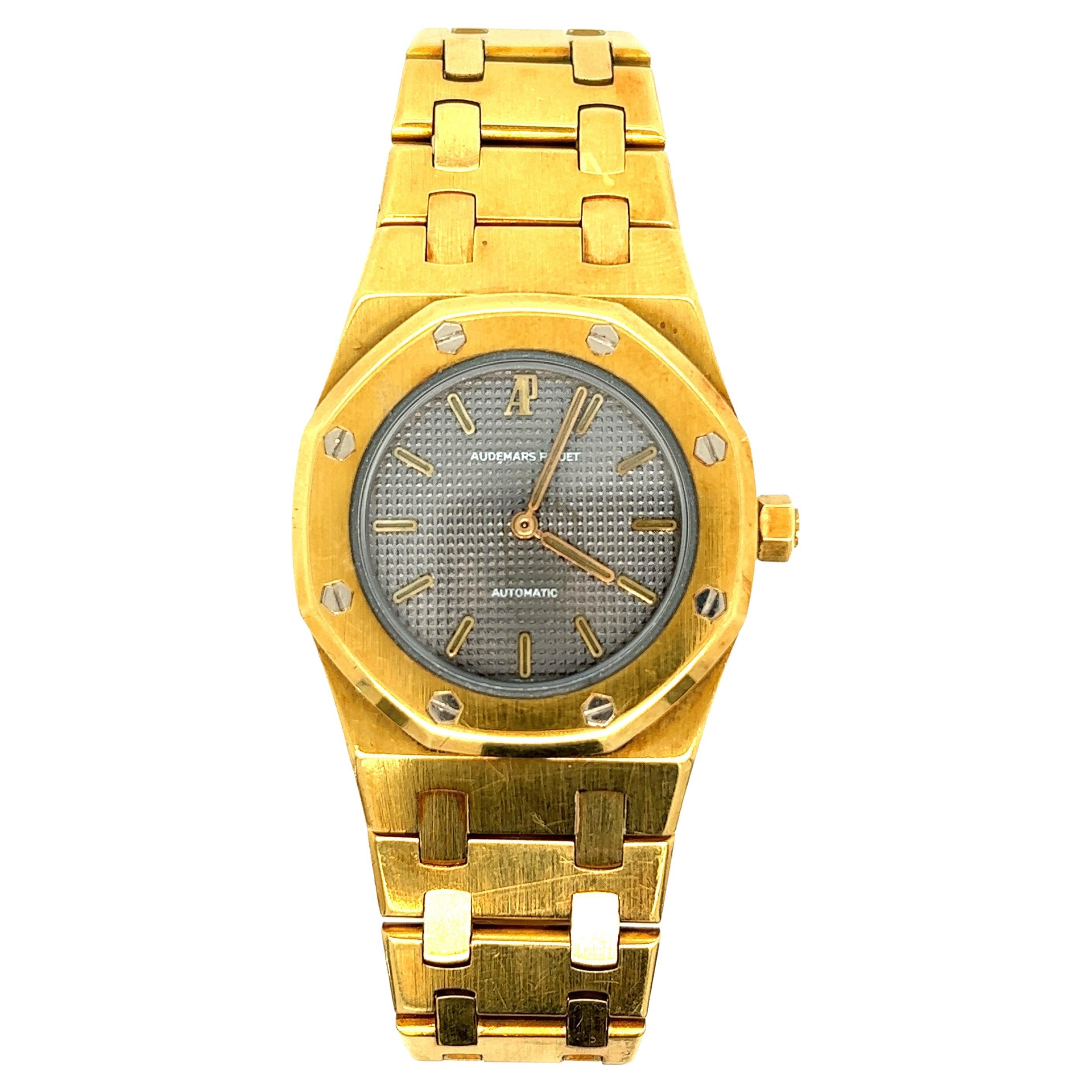 Audemars Piguet Royal Oak 15451OR.ZZ.1256OR.01 18 Karat Gold Automatic ...