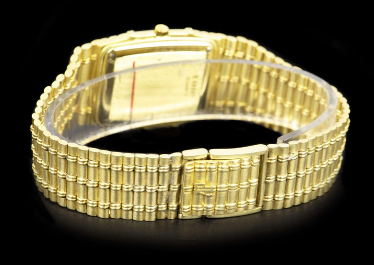 Audemars Piguet Bamboo Vintage Gold Champagne Tapestry Dial Quartz ...