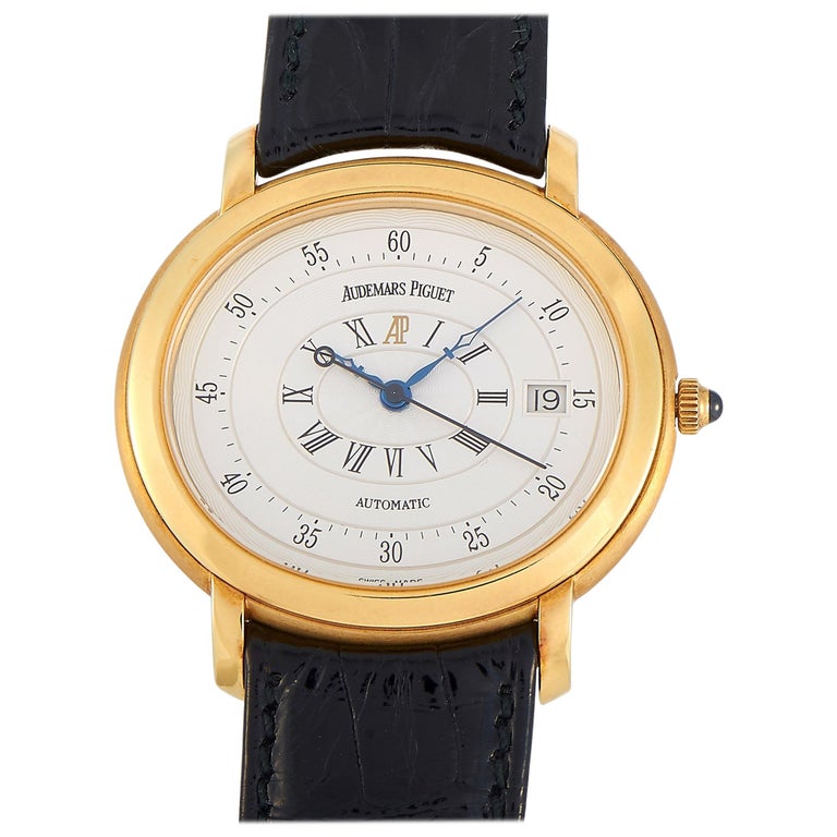 Audemars Piguet Millenary 18K Yellow Gold Watch 14908BA at 1stDibs