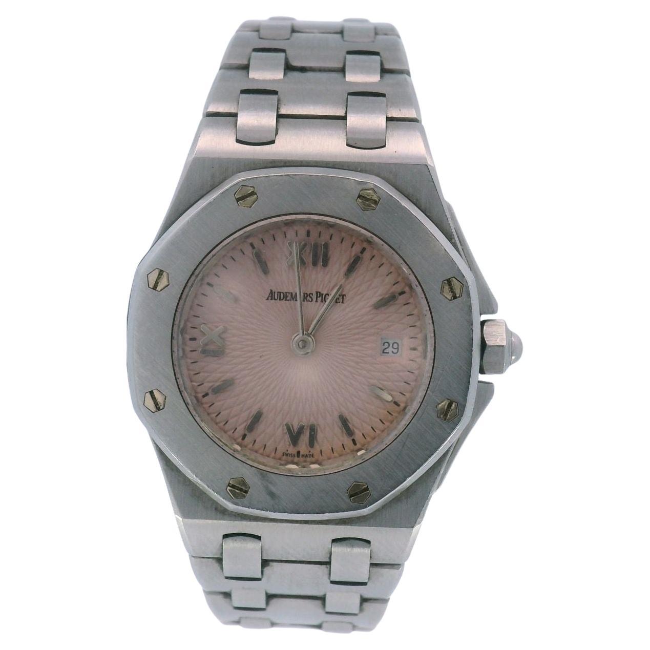 Audemars Piguet Offshore 67150ST Pink Dial Stainless Steel W/Papers ...