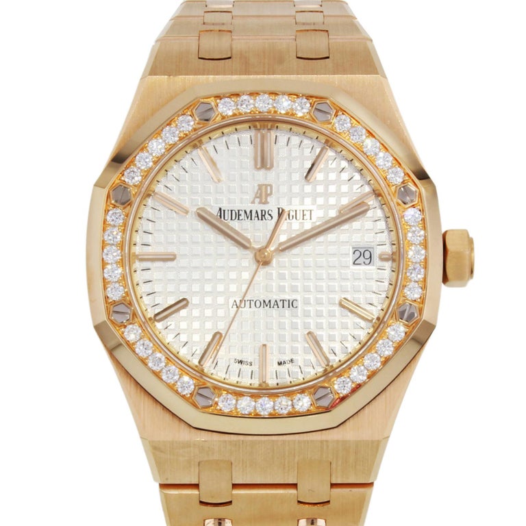 Audemars Piguet Royal Oak 15451OR.ZZ.1256OR.01 18 Karat Gold Automatic ...