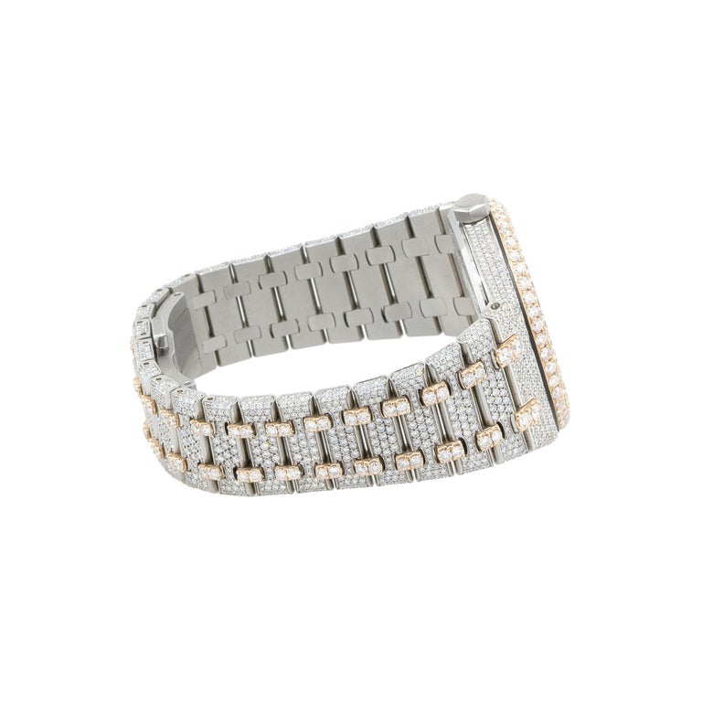 Audemars Piguet Royal Oak 18k Two Tone All Diamond Watch in Stock For ...