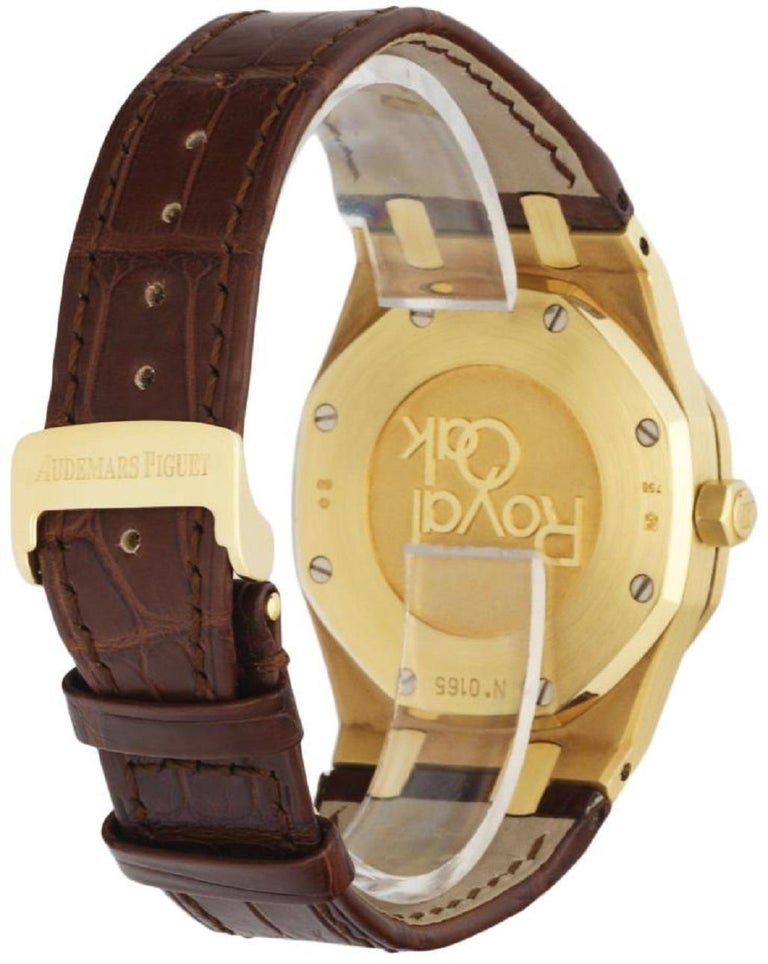 Audemars Piguet Royal Oak 26120BA 18K Yellow Gold Men's Watch For Sale ...