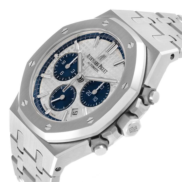 Audemars Piguet Royal Oak Chronograph Mens Watch 26315ST Box Card For ...
