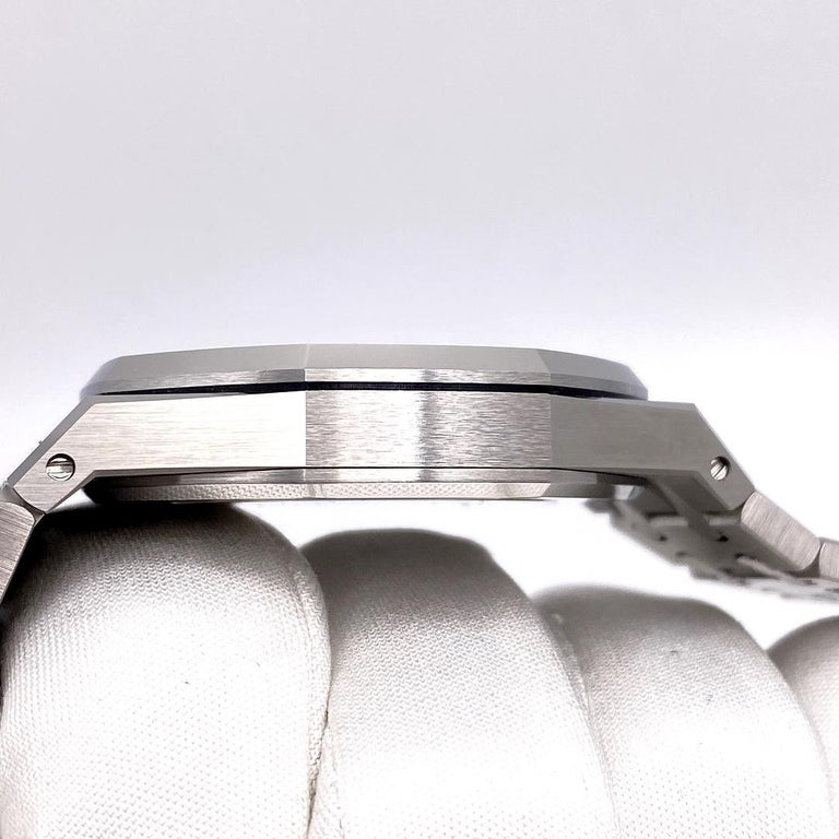 Audemars Piguet Royal Oak "50th Anniversary" Steel Ice Blue Dial ...