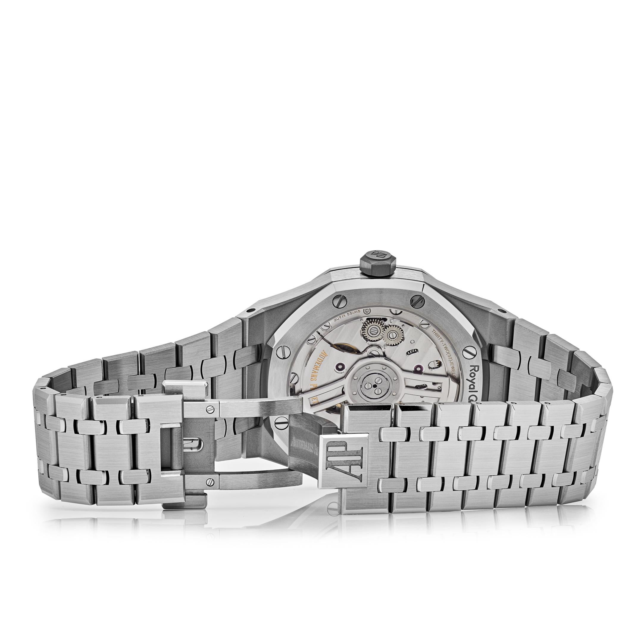Audemars Piguet Royal Oak 50th Anniversary Steel Grey Dial 15510ST.OO ...