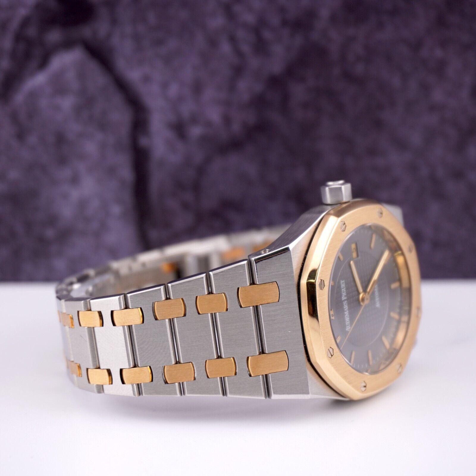 Audemars Piguet Royal Oak Auto 33mm 18k Gold and Steel Watch 15050SA ...