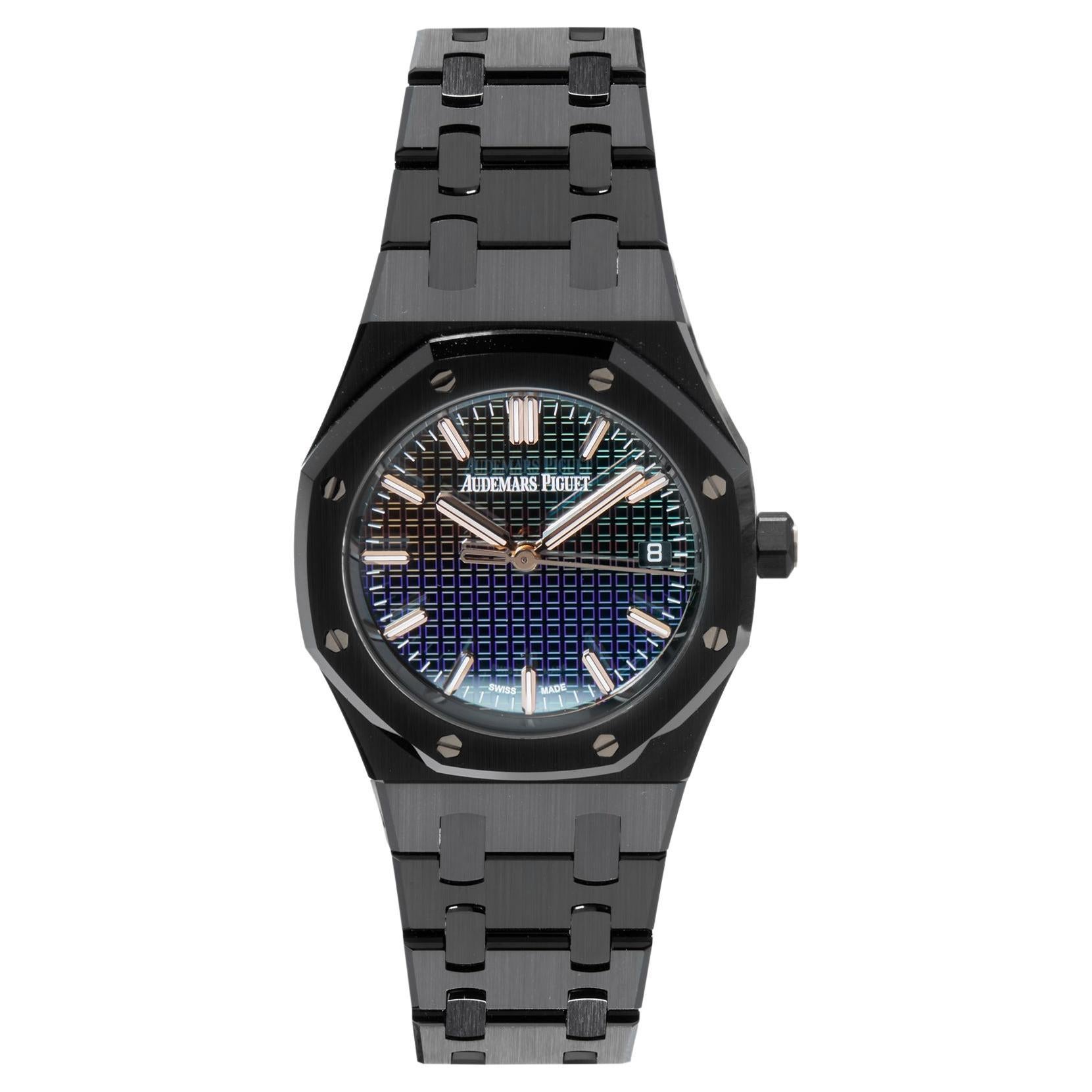 Audemars Piguet Royal Oak Black Ceramic Full Set at 1stDibs | ap royal ...