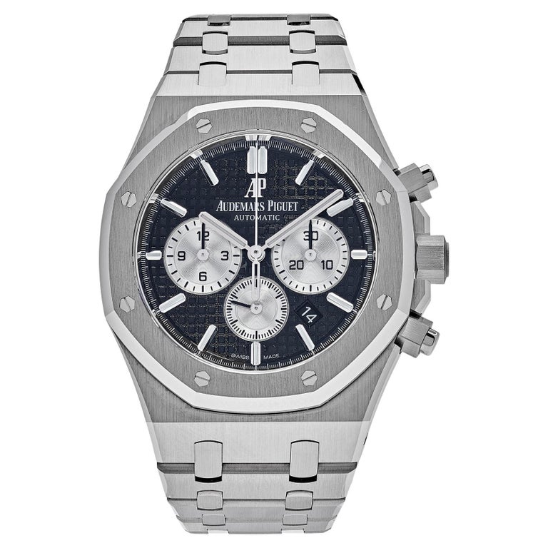 Audemars Piguet Royal Oak Chronograph Steel Black Dial 26331ST.OO ...