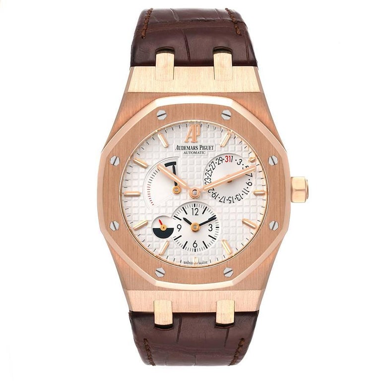 Audemars Piguet Royal Oak Dual Time Power Reserve Mens Watch 26120OR ...