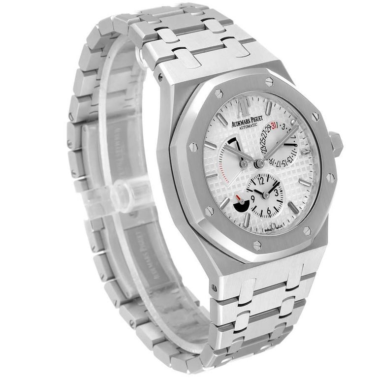 Audemars Piguet Royal Oak Dual Time Power Reserve Mens Watch 26120ST ...