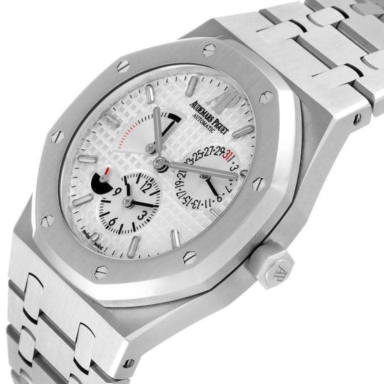 Audemars Piguet Royal Oak Dual Time Power Reserve Mens Watch 26120ST ...
