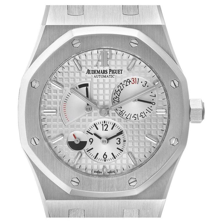 Audemars Piguet Royal Oak Dual Time Power Reserve Mens Watch 26120ST ...