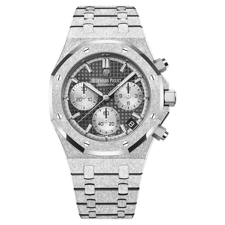 Audemars Piguet Royal Oak Full Baguette Diamond Watch Ref. 67606BC.ZZ ...