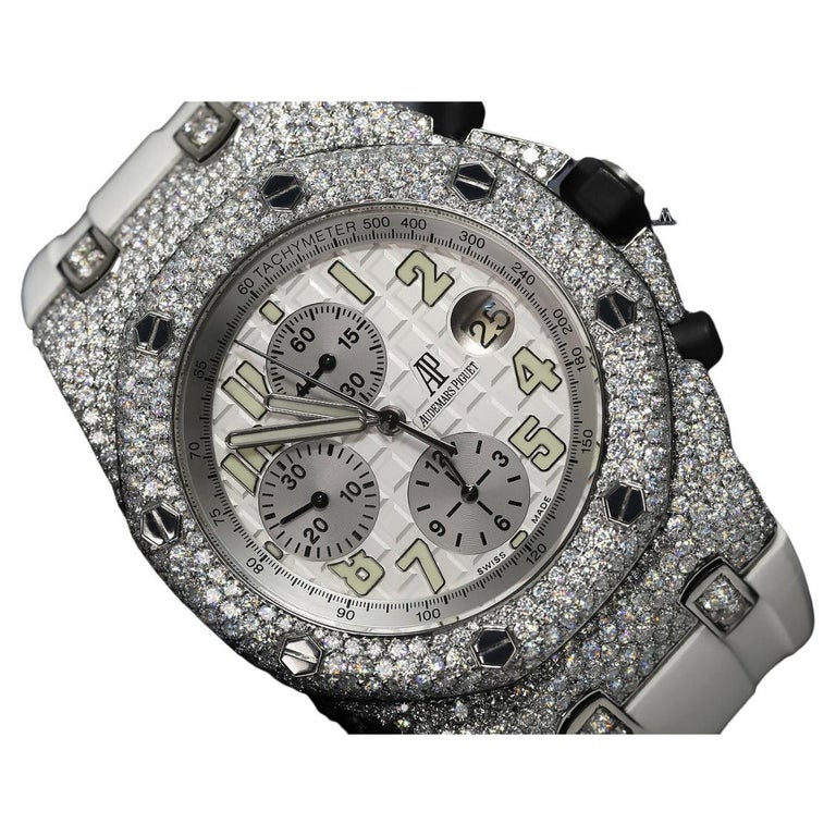 Audemars Piguet Royal Oak Offshore Customised with Genuine Diamonds ...