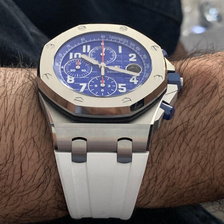 Audemars Piguet Royal Oak Offshore Indigo Blue Edition 26470ST.OO ...
