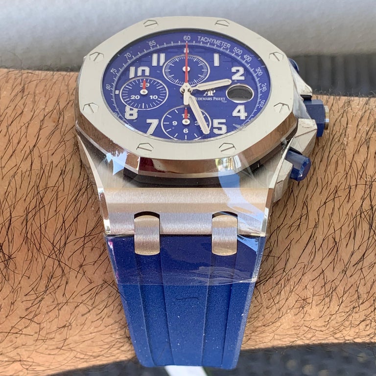 Audemars Piguet Royal Oak Offshore Indigo Blue Edition 26470ST.OO ...