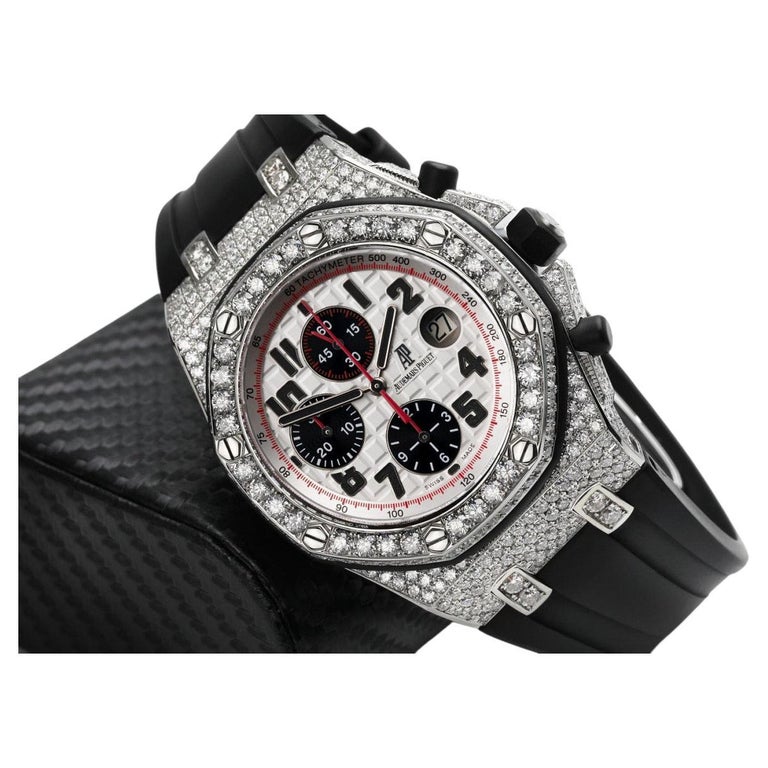 Audemars Piguet Royal Oak Offshore "Panda" Dial Customized with Genuine ...