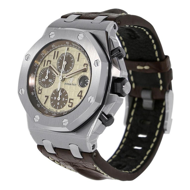 Audemars Piguet Royal Oak Offshore Safari Steel Watch 26470ST.OO.A801CR ...