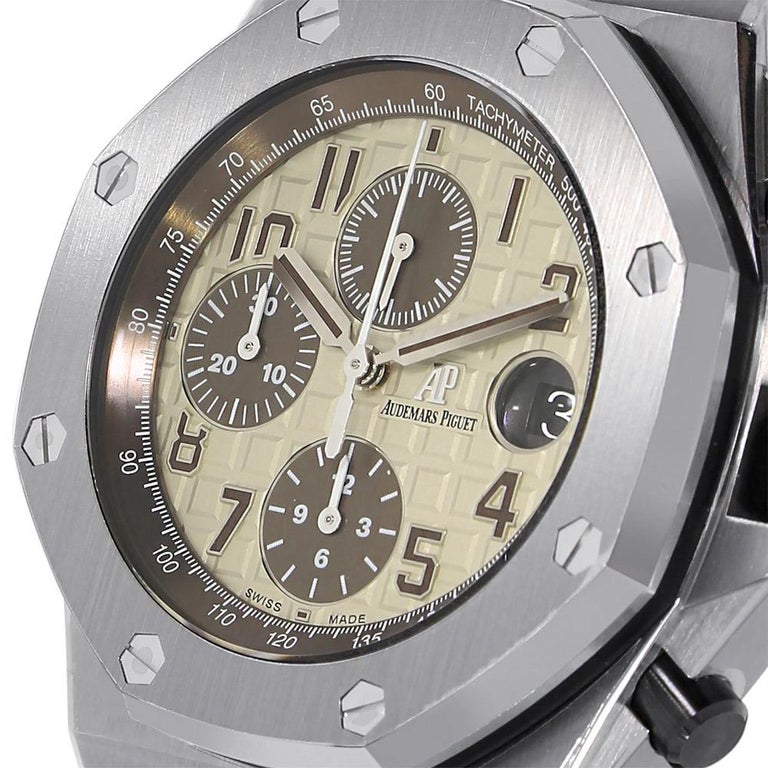 Audemars Piguet Royal Oak Offshore Safari Steel Watch 26470ST.OO.A801CR ...